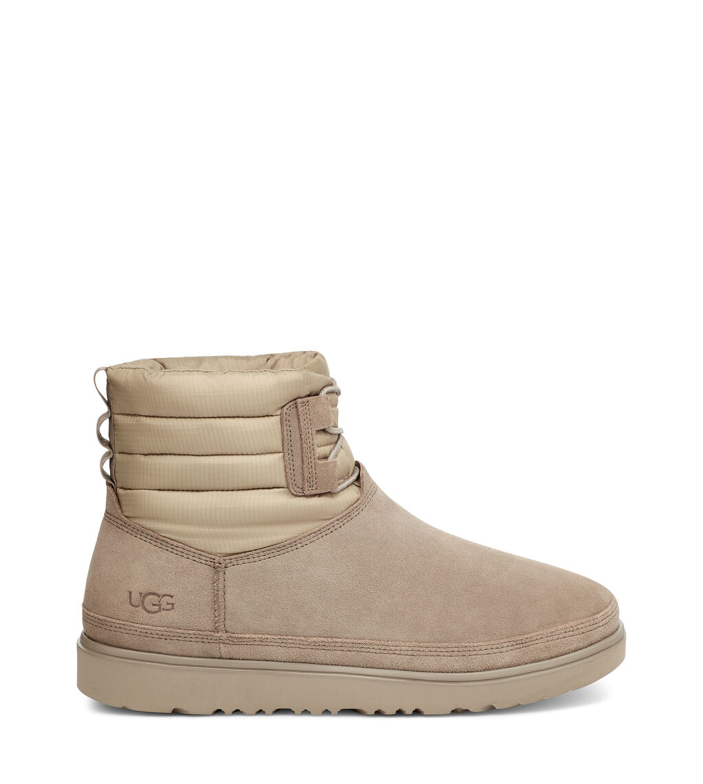 Женские UGG CLASSIC MINI LACE-UP Weather Dune